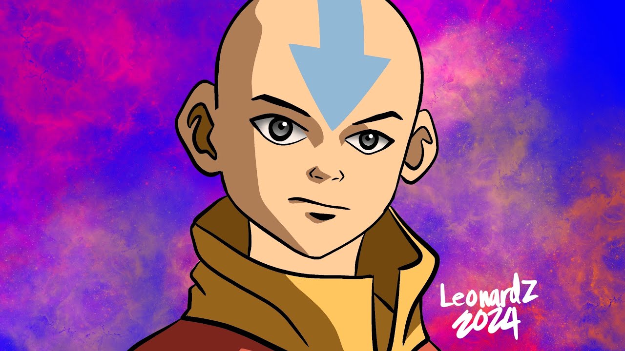 AVATAR THE LAST AIRBENDER | AANG DRAWING #avatarthelastairbender # ...