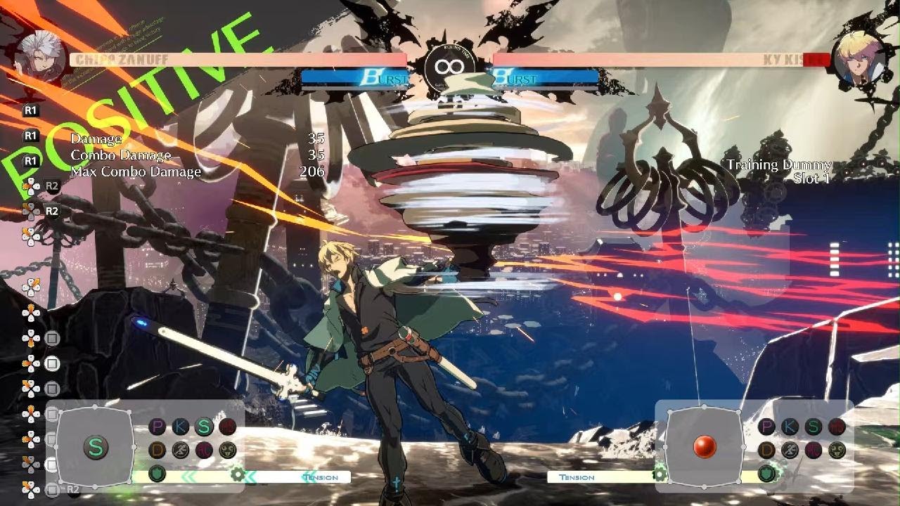 Guilty Gear 75% Chipp combo - YouTube