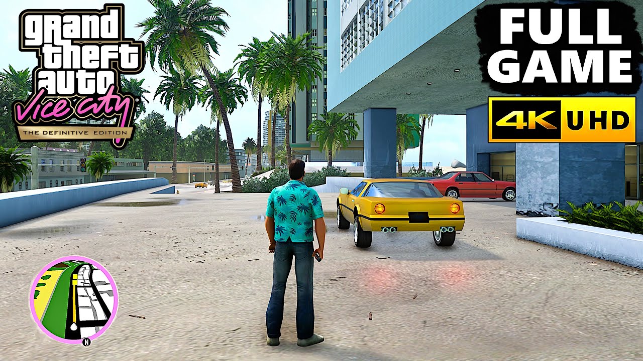 GTA Vice City Definitive Edition Gameplay Walkthrough Full Game - GTA ...