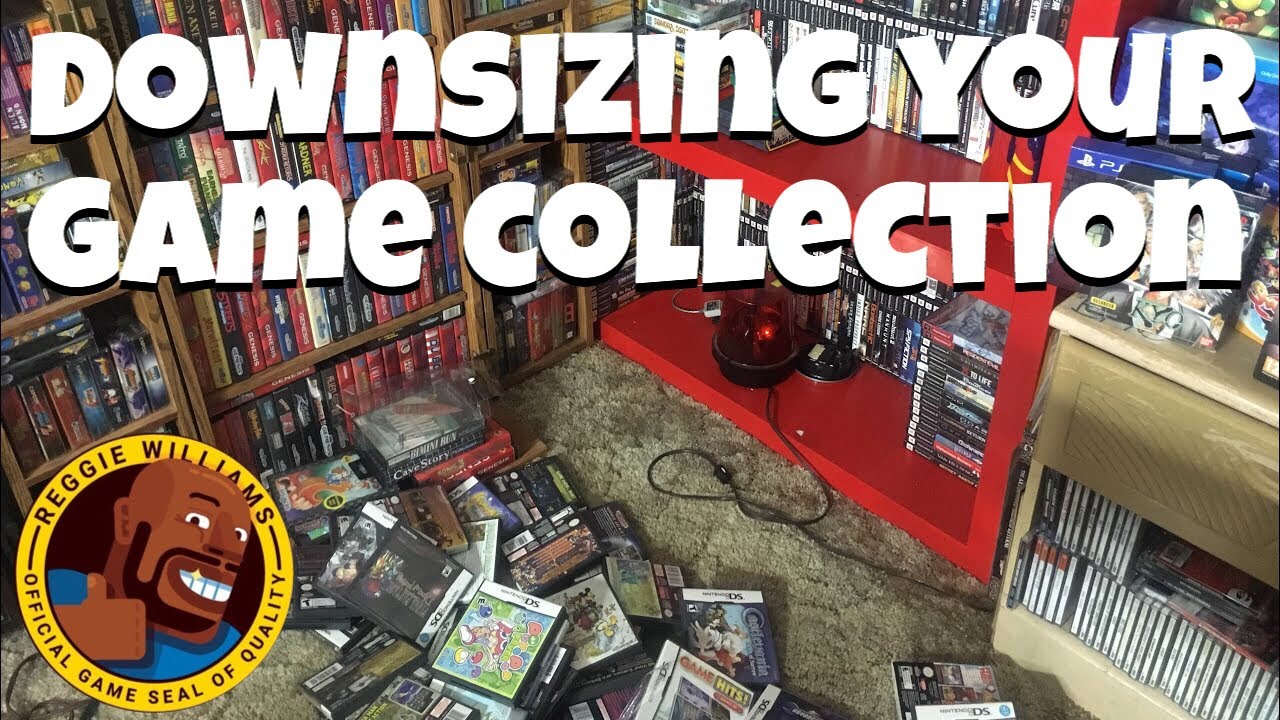 Downsizing your game collection - YouTube