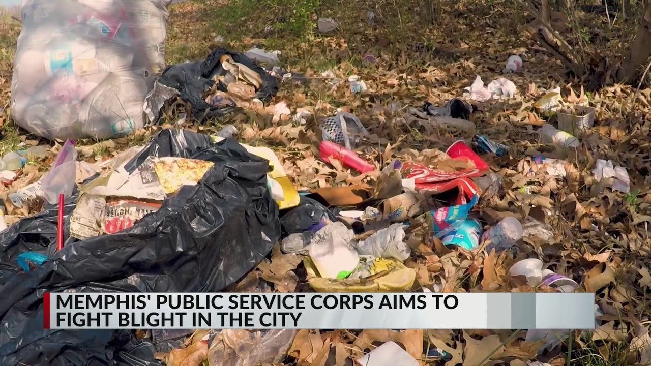 Public Service Corps aims to fight blight in Memphis - YouTube