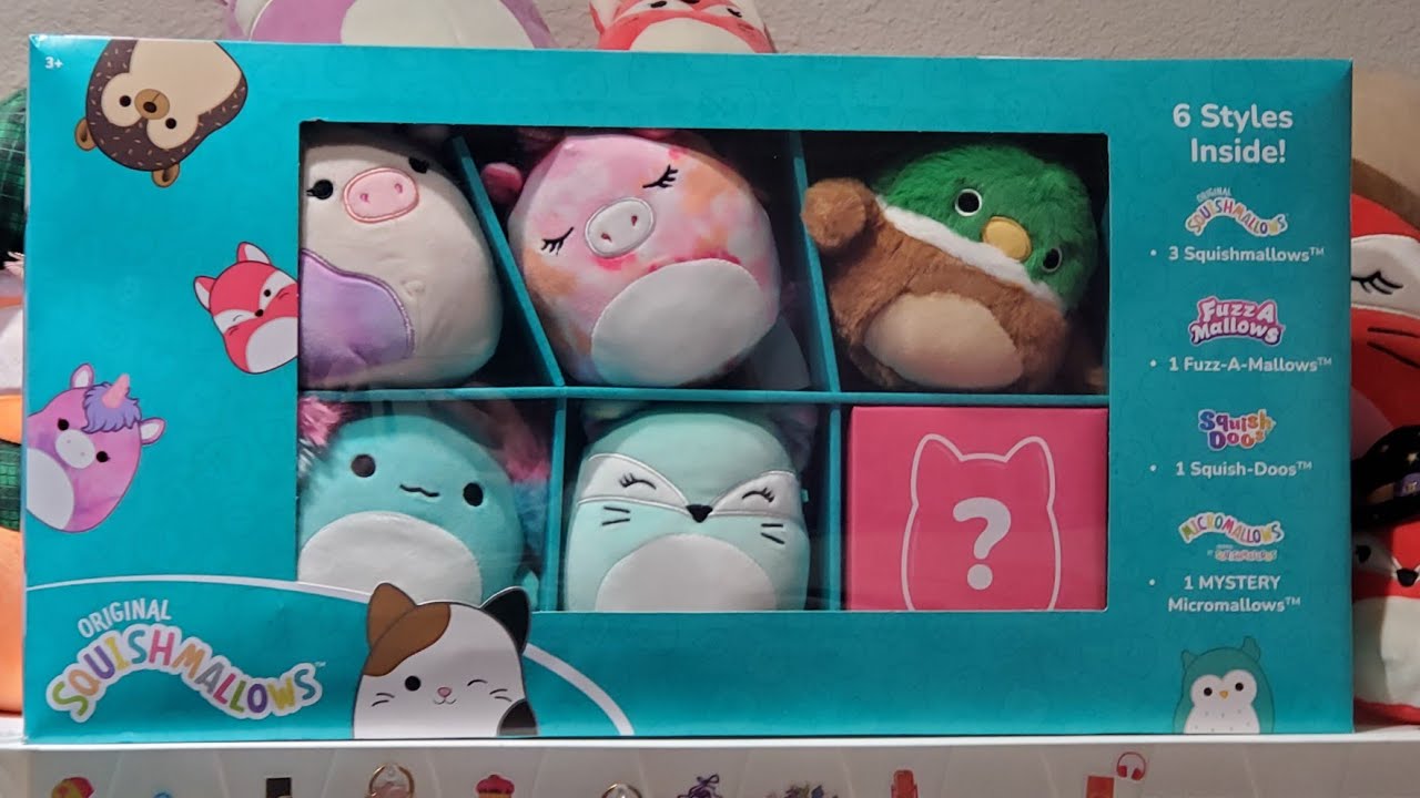 Walmart Squishmallow Box Set Unboxing!! - YouTube