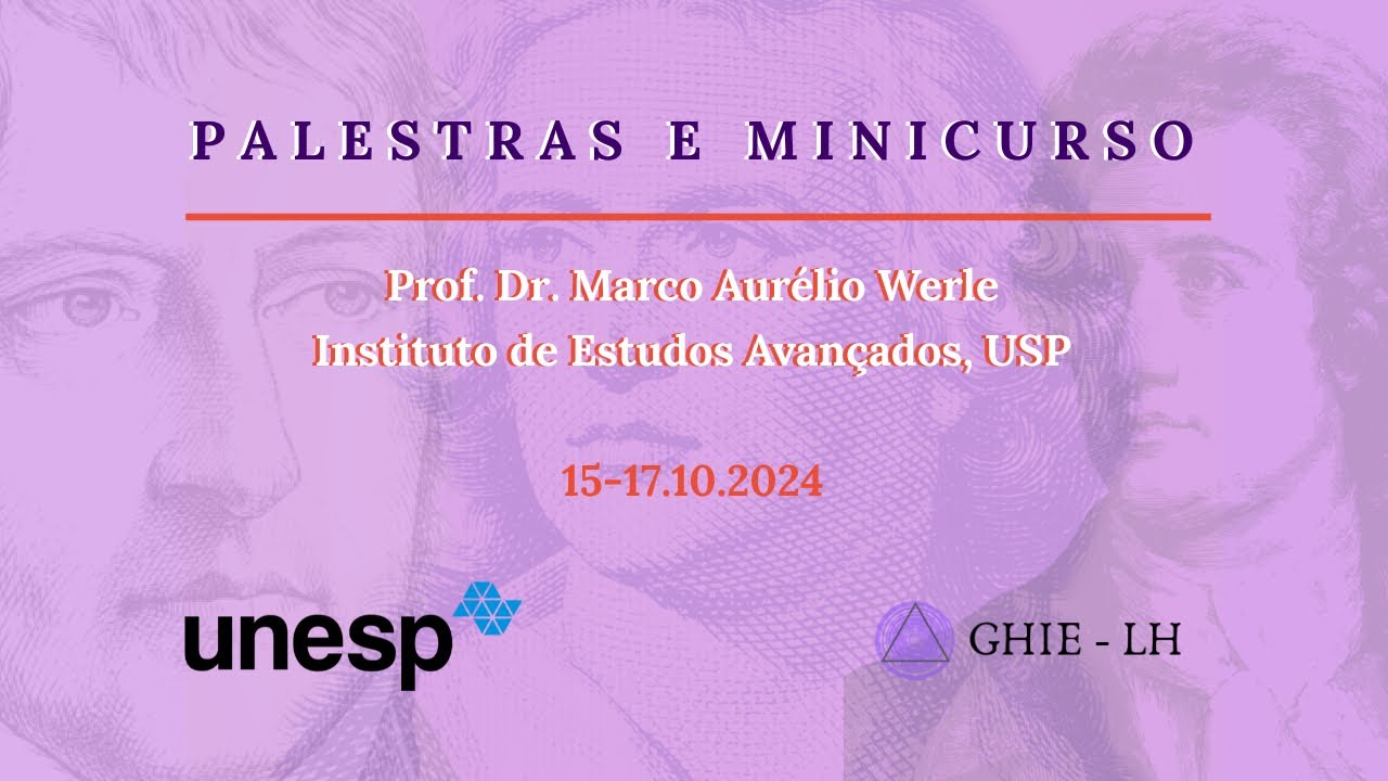 Palestra | O Meister de Goethe e a Fenomenologia de Hegel - YouTube
