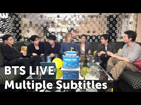 🔴 BTS LIVE Full Video Multiple Subtitles — BTS OT7 on Weverse After AMAs 2026