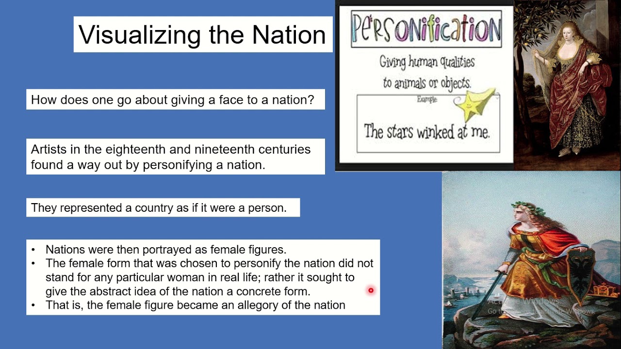 Visualizing the Nation | Nationalism in Europe | History | Class X ...