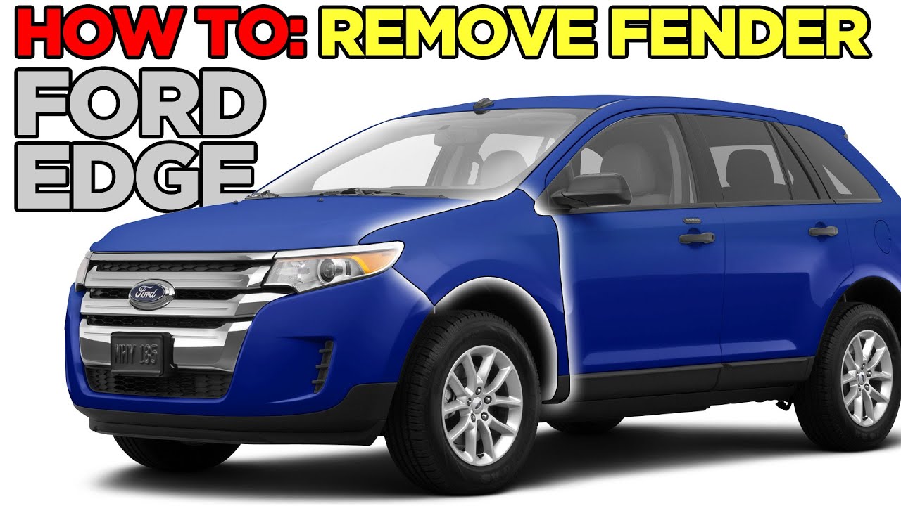 How to Remove: 2007-2014 Ford Edge Fender - YouTube