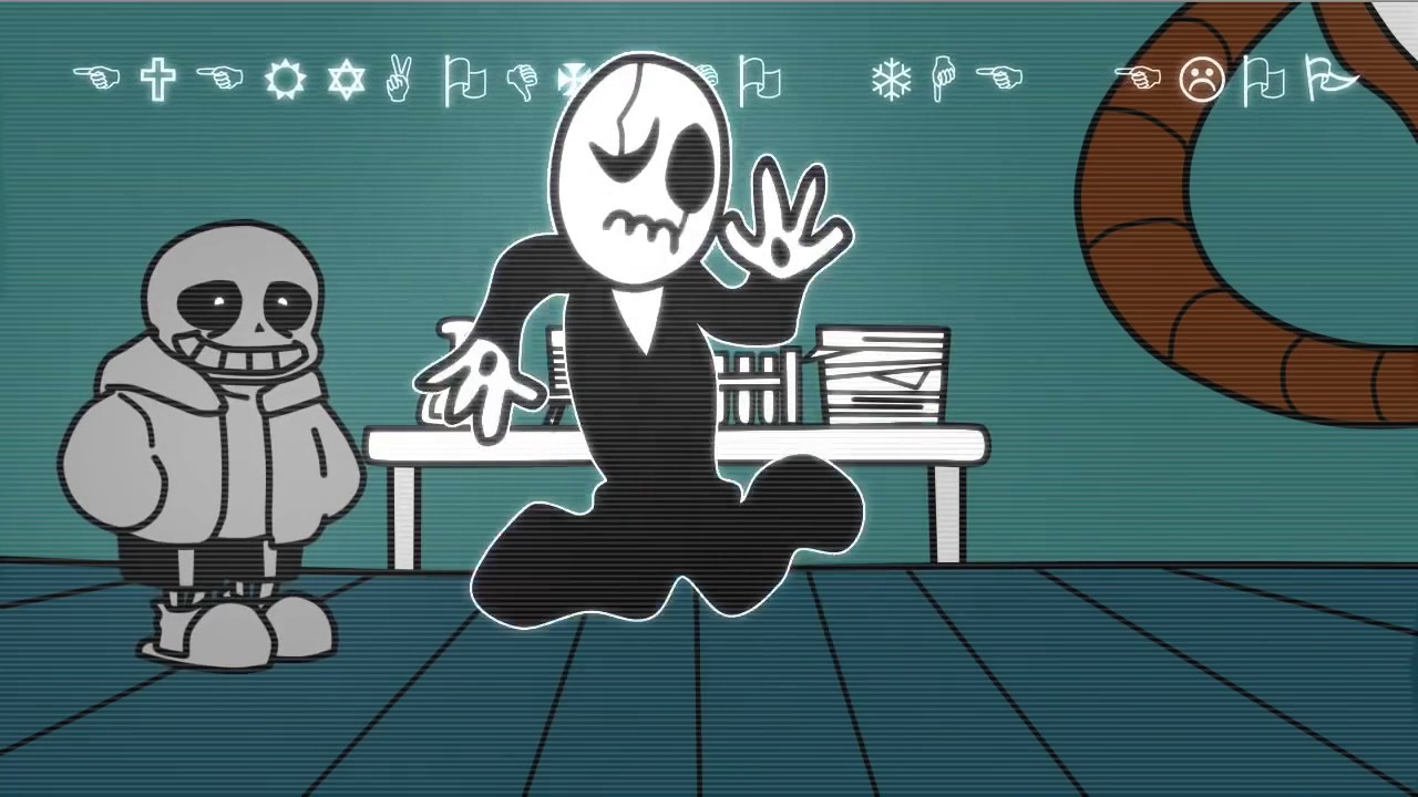 Gaster Bailando xD - YouTube