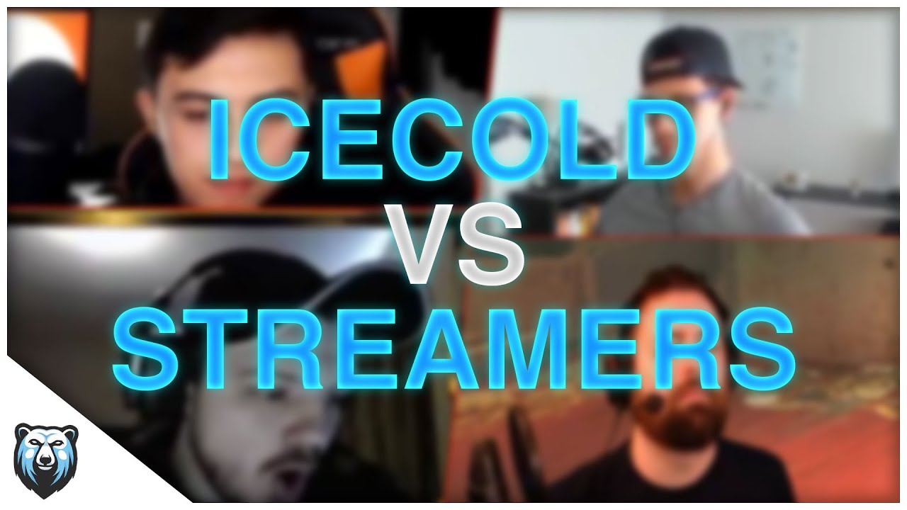 IceCold VS Streamers (W/ Reactions) - YouTube