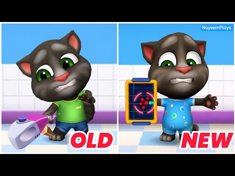My Talking Tom Friends OLD vs NEW Medical Cabinet Gameplay (4K 60FPS)
