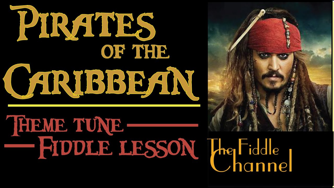 Pirates of the Caribbean-fiddle tutorial - YouTube