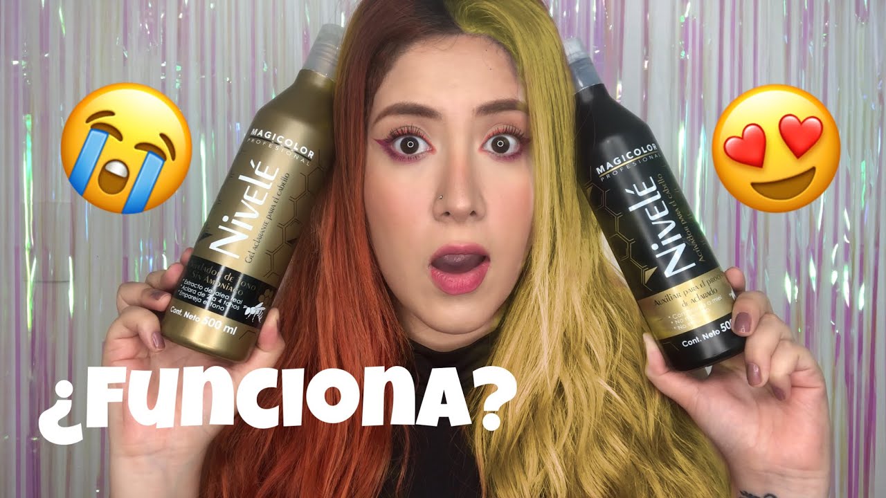 REMOVEDOR DE TINTE SIN DECOLORAR | Reseña Nivelé Magicolor - YouTube