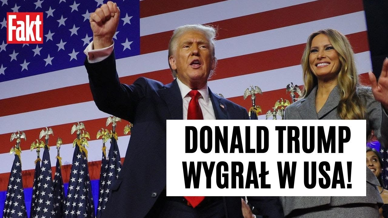 Trump WYGRAŁ wybory w USA. Prezydent elekt zabrał głos. Co powiedział ...