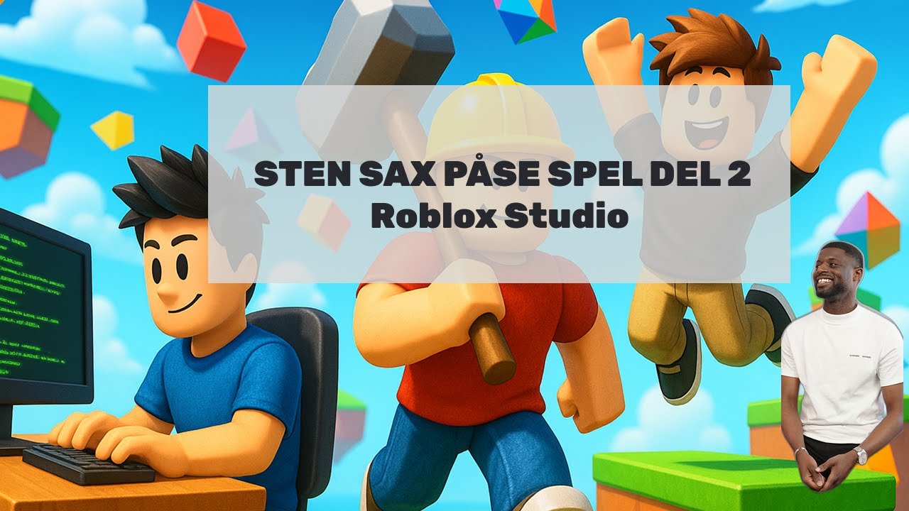 Gör Sten Sax Påse i Roblox Studio 🎮 DEL 2 - YouTube