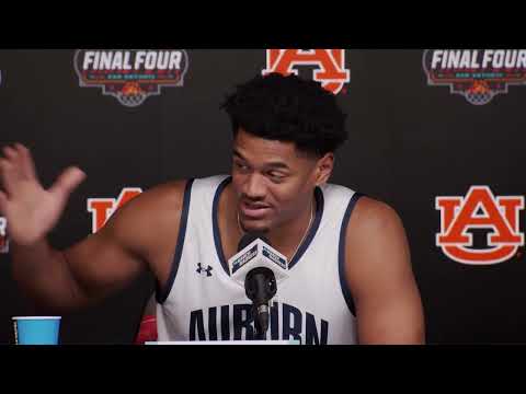 Julian Mitchell previews Auburn's Final Four matchup with Florida - YouTube