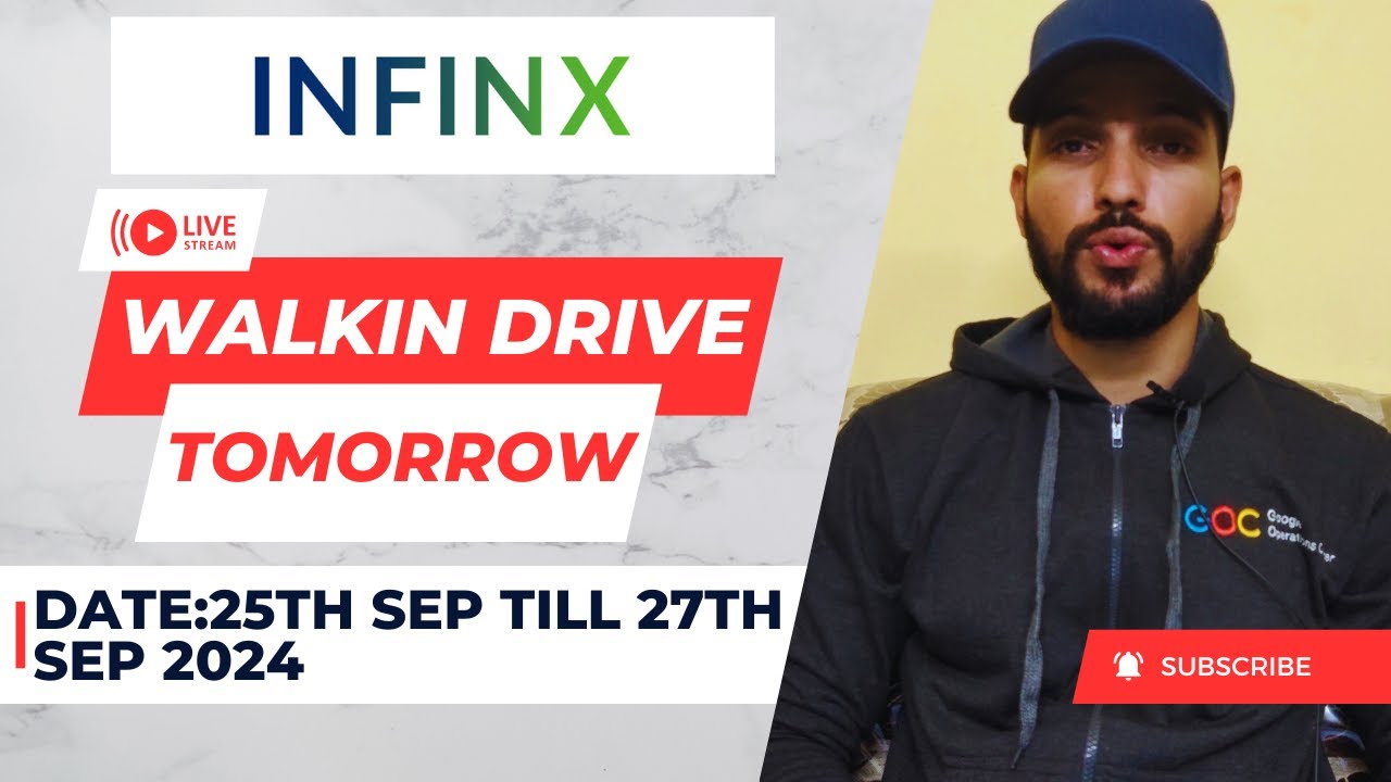 Infinx Mega Walkin Drive | 12th Pass Jobs | Freshers Job | 5 Days ...