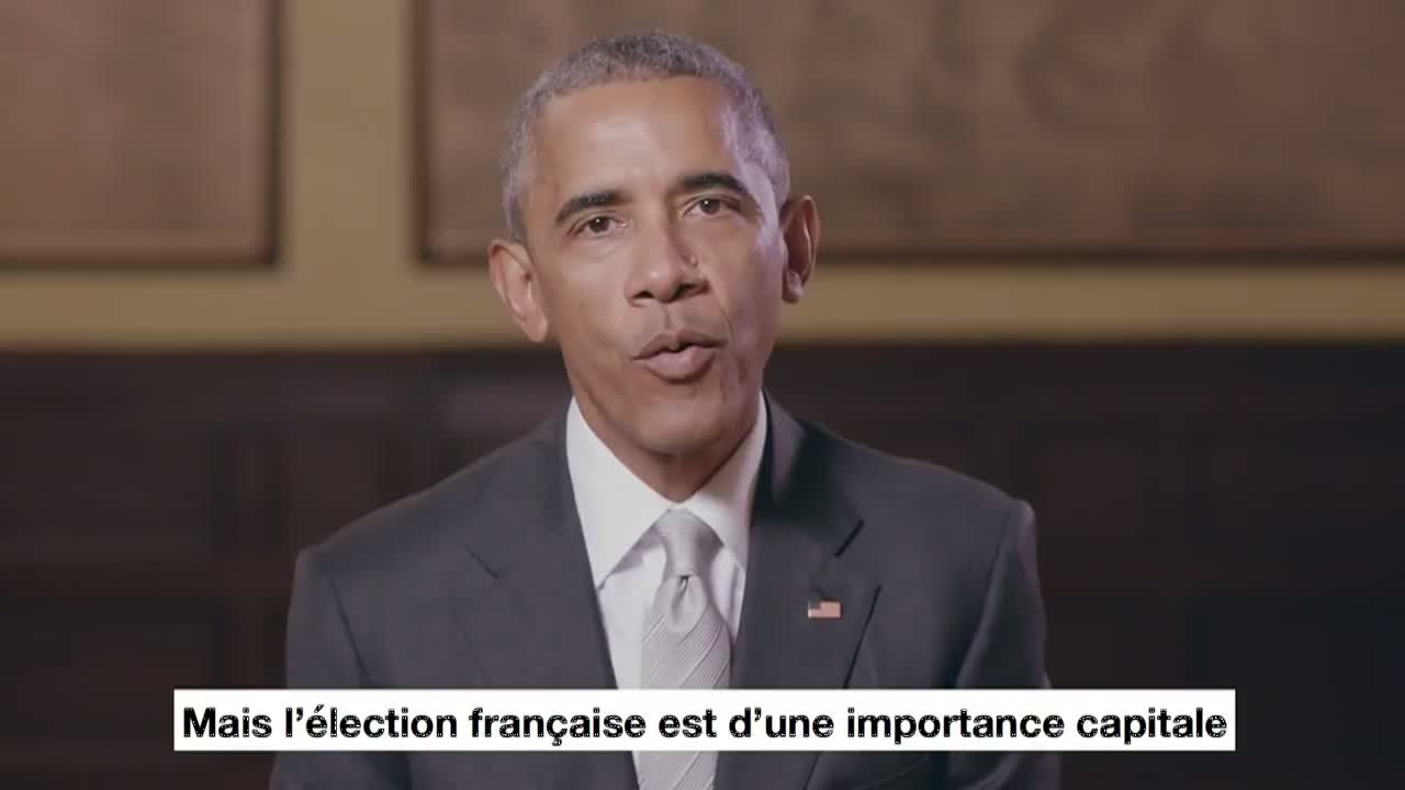 "En Marche! Vive La France!" Former US President Obama praises Emmanuel ...