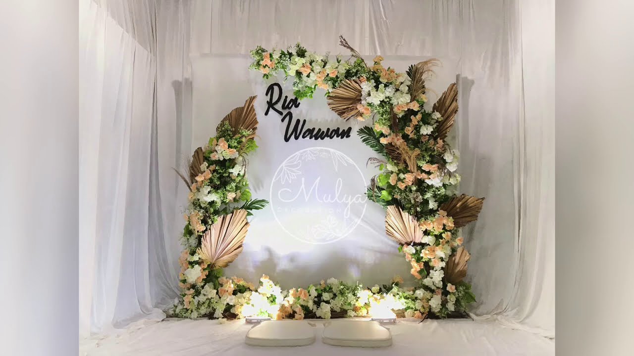 Tutorial dekorasi lengkap dari pemasangan kain dinding sampai ...