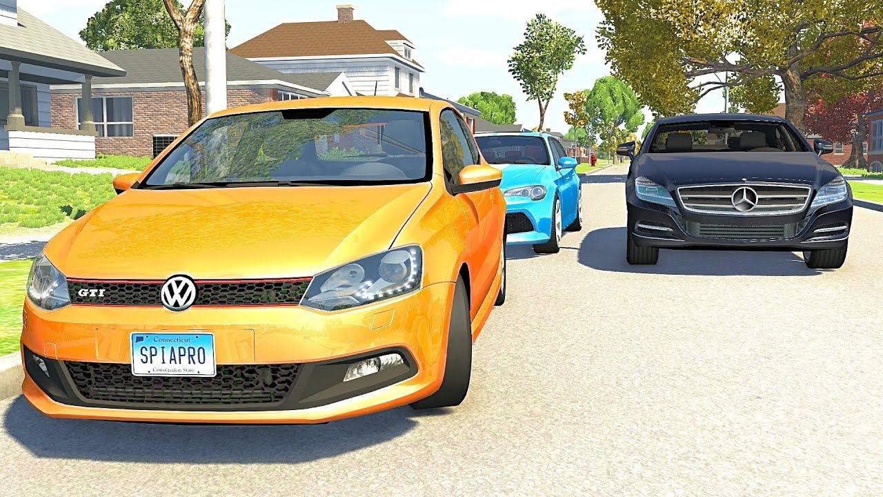 Realistic Crashes #20 - BeamNG Drive - YouTube