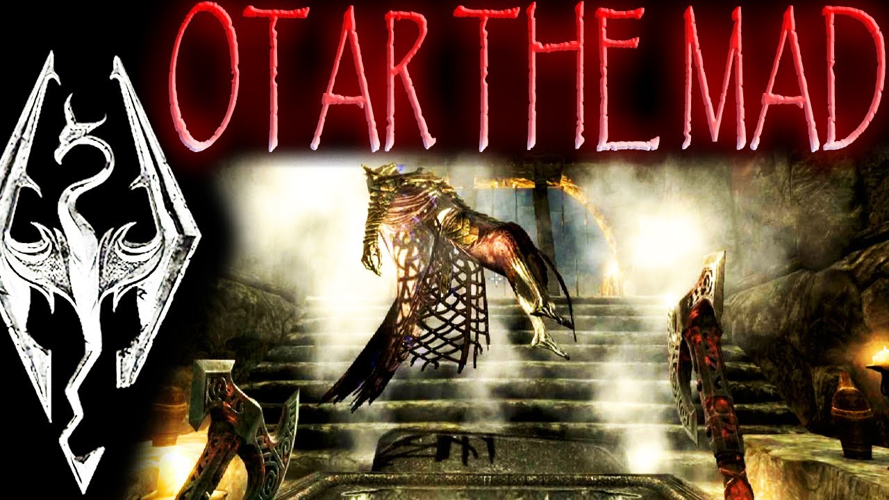 Skyrim: Dragon Priest - Otar the Mad [Ragnvald] - YouTube