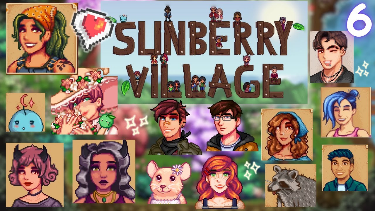 getting to know EVERYONE - Sunberry Village 🌿 - YouTube