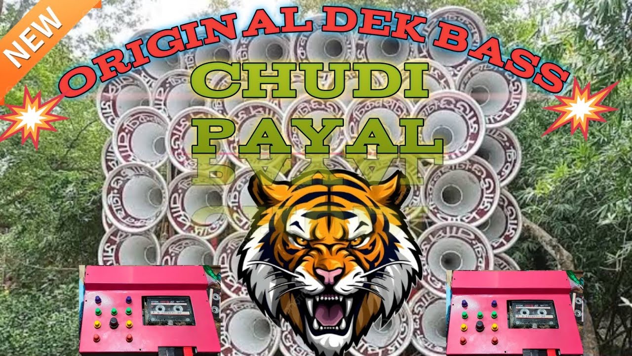 chudi payal || dek bass song || Original new dek bass 2024#overbass ...