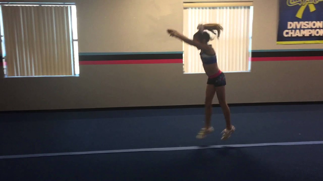 Power Hurdle Round Off - YouTube