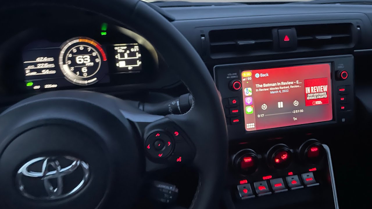 New 2022 Toyota GR86 Interior overview - YouTube