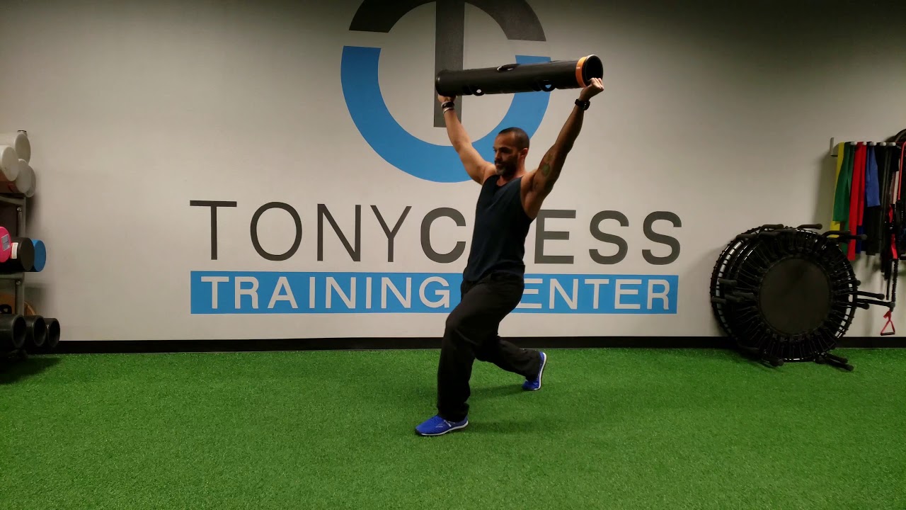 ViPR Pro Standing Hip Mobility Exercise - YouTube