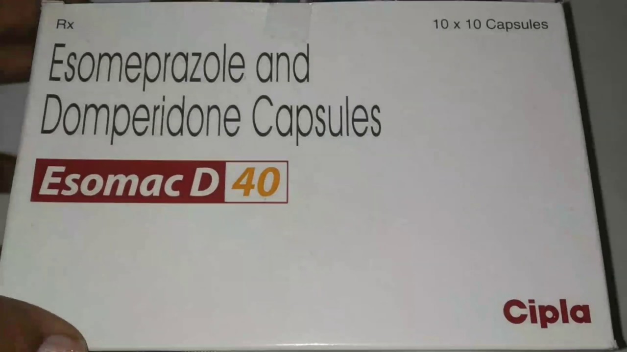 Esomac D 40 Capsules : Composition, Benefit and Side Effects.. - YouTube