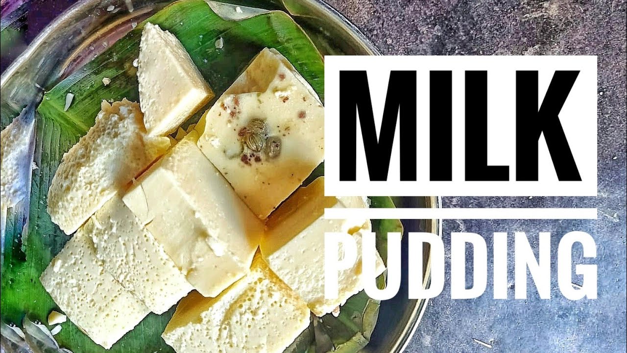 How to make Seempaal | Milk pudding |(Steamed colostrum milk) Tamil ...