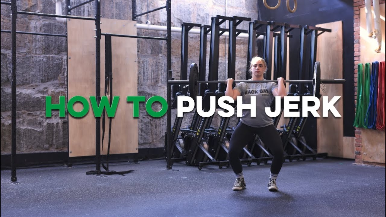 Push Jerk Demo | How To Push Jerk | Push Jerk How To - YouTube