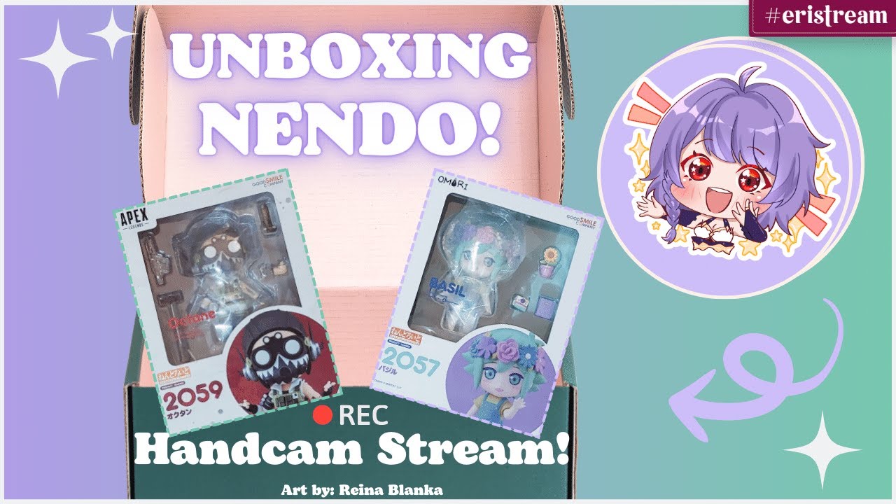 Unboxing Nendoroid Octane & Basil! (Handcam Stream) [ Vtuber Indonesia ...