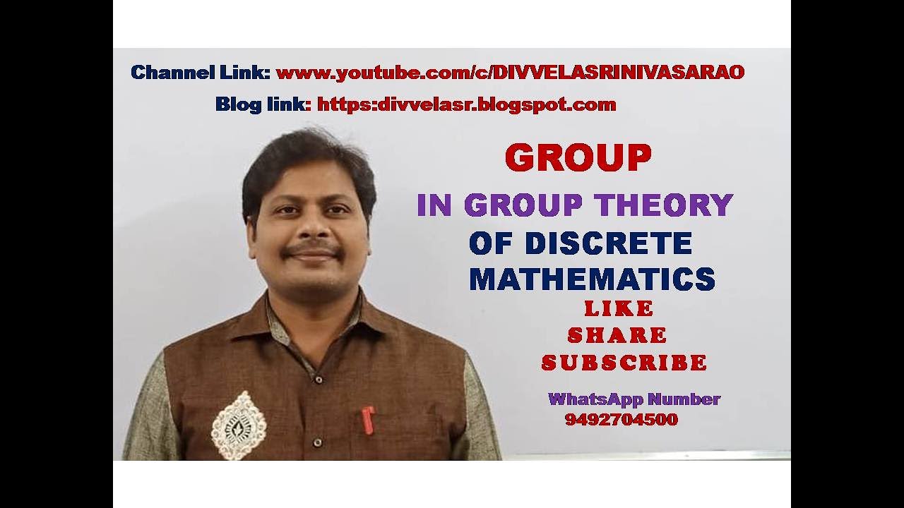 GROUP GROUP THEORY ABSTRACT ALGEBRA DISCRETE MATHEMATICS GROUP GROUP THEORY ABSTRACT ALGEBRA DISCRETE MATHEMATICS