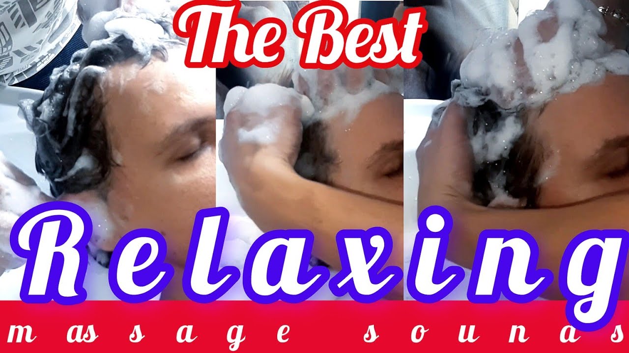 ASMR Spa | The best rustling foam and masks for relaxing head massage ...