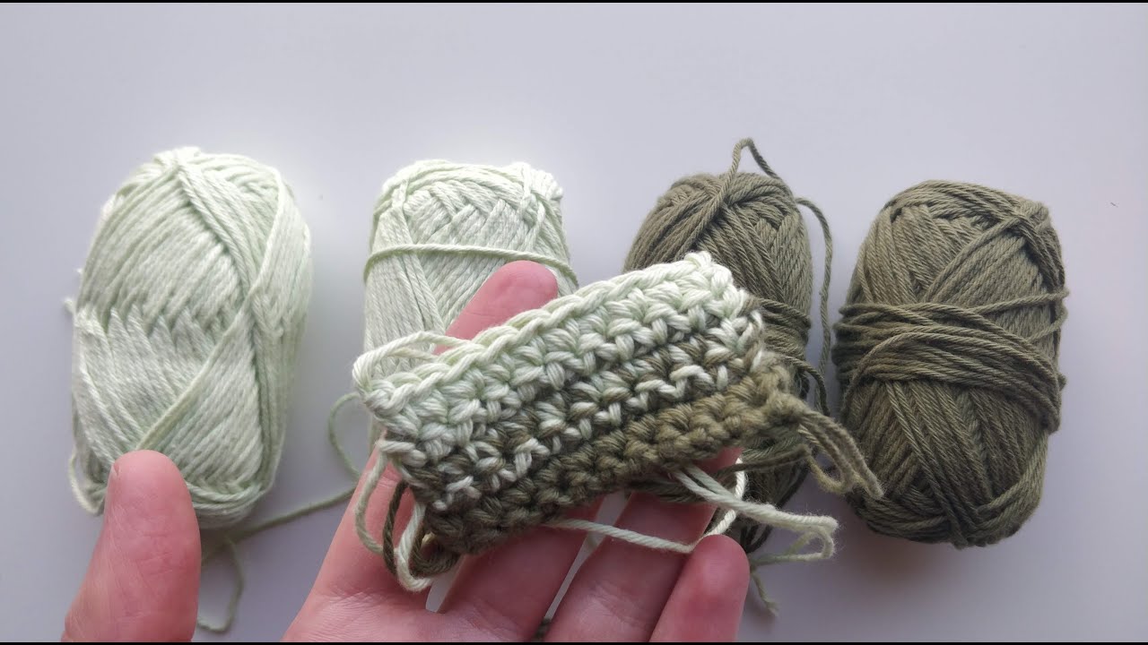 How to Crochet a Gradient Effect Tutorial - YouTube