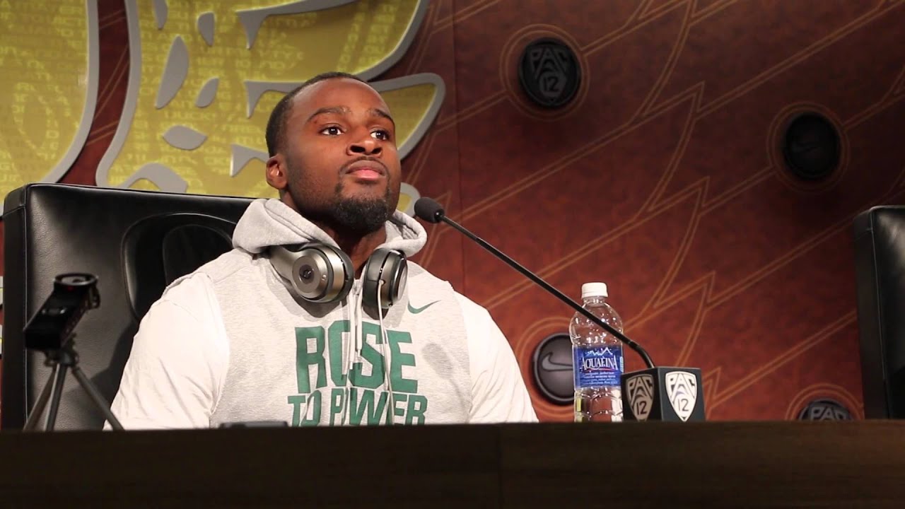 Oregon Ducks receiver Bralon Addison talks spring game - YouTube