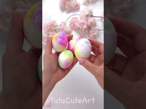 Easy Fun Easter Egg Dyeing  🐣