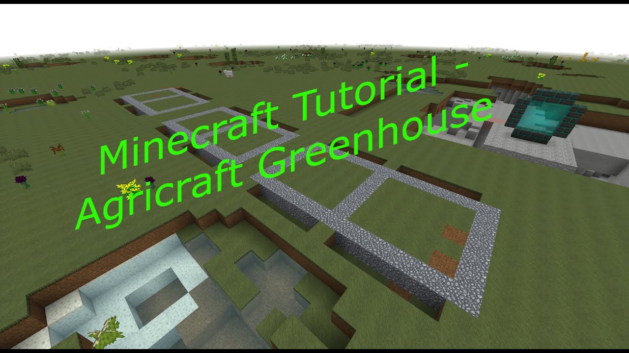 TCGs Chill Pack - Agricraft Greenhouse Tutorial - YouTube