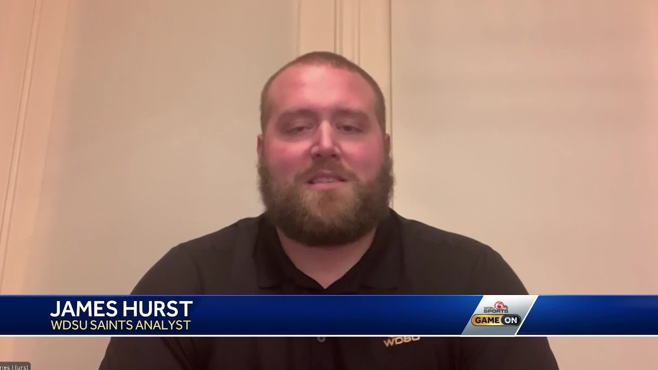 James Hurst talks Raiders beating Saints - YouTube