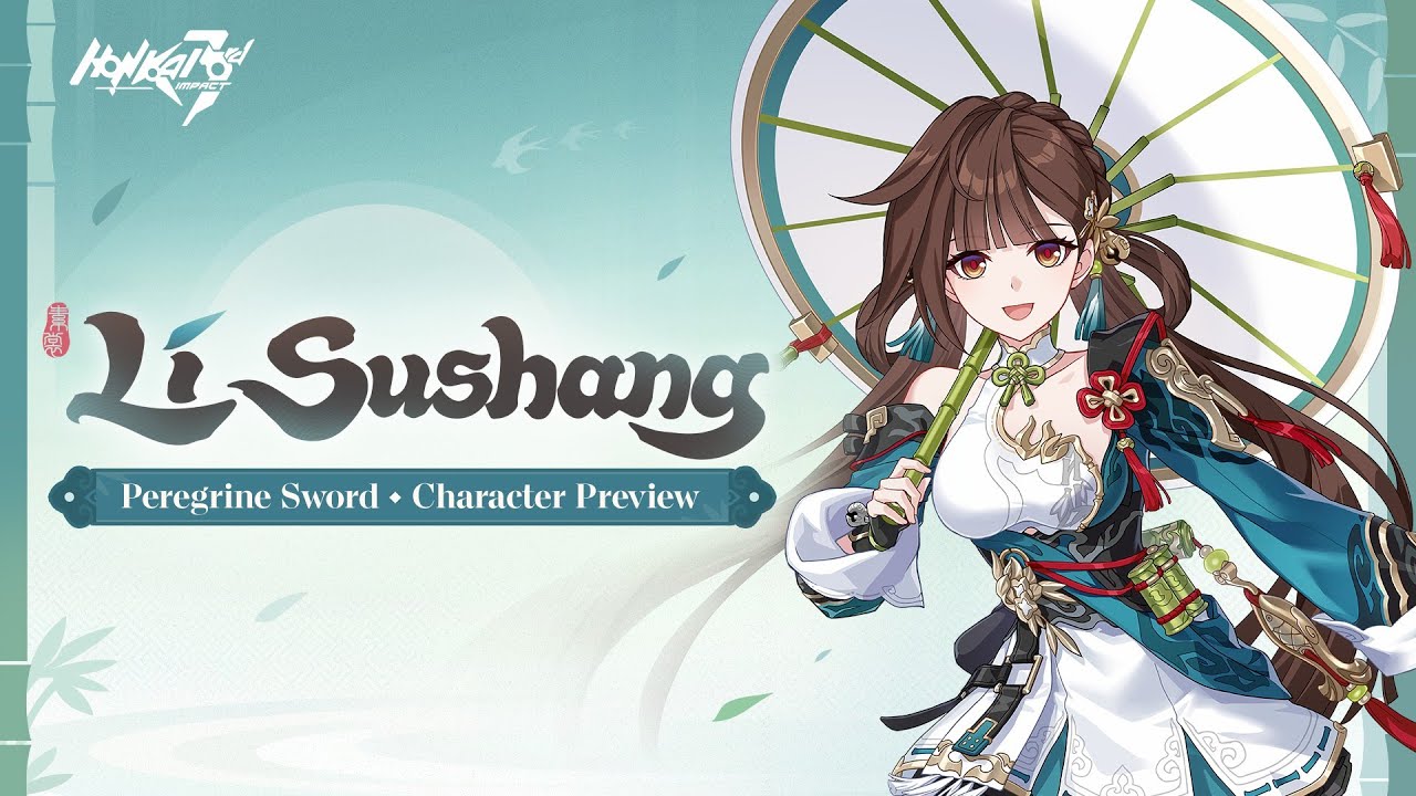 Li Sushang's New S-Rank Battlesuit Peregrine Sword Preview - Honkai ...