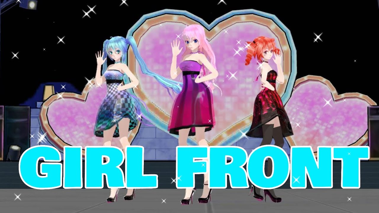 [MMD/MMDPiwterJa] GIRL FRONT - LOONA'S ODD EYE CIRCLE 💗 - YouTube