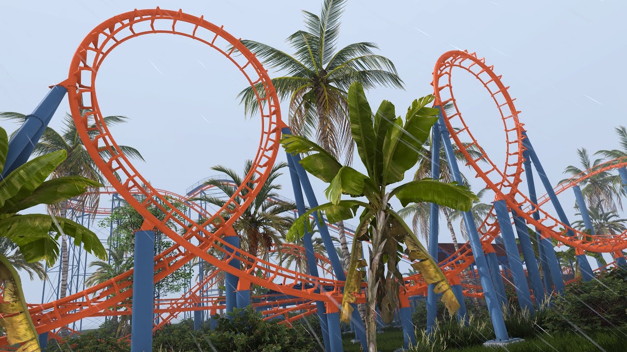 Steel Typhoon - Arrow Dynamics Custom Looping Coaster - NoLimits 2 ...