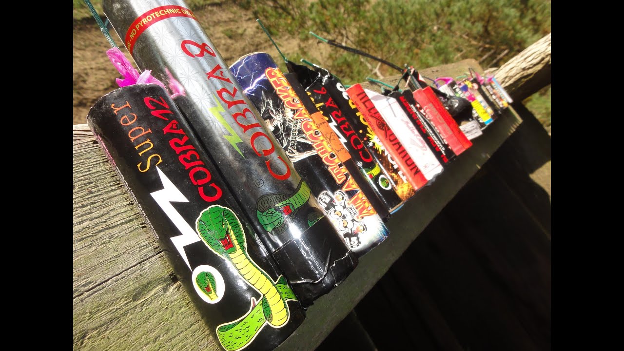 Colour Salute Dum Bum Cobra8 Polenböller Black Mamba Viper Bull Dog XXL ...