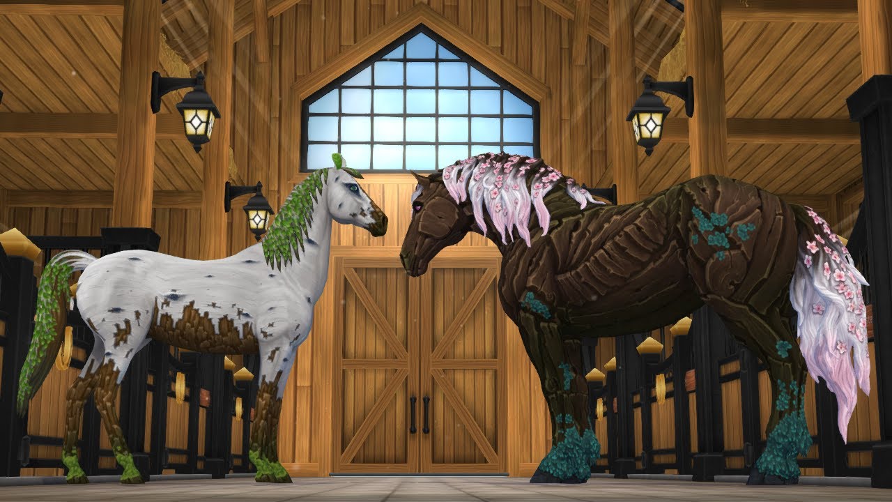 Trying the new birkir & hanami horses (SSO) - YouTube