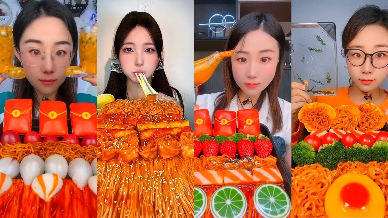 Food Platter Mukbang Challenge Compilations |ASMR|Food Platter - YouTube