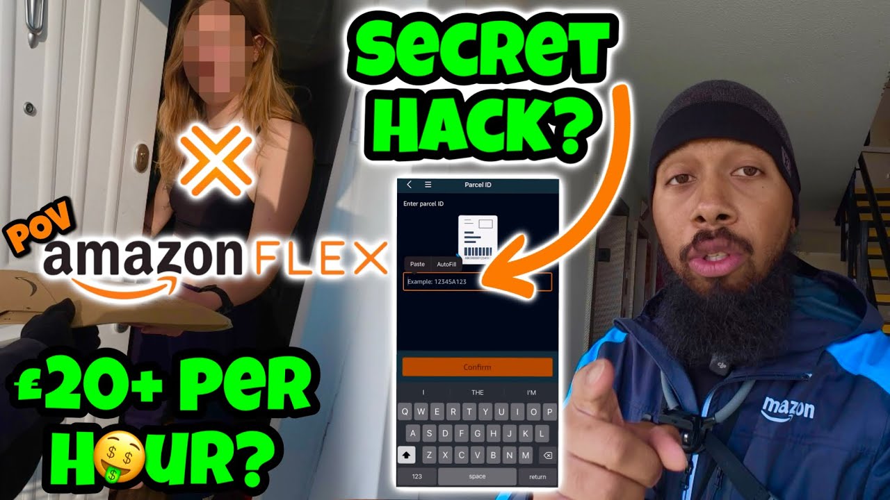 Completed an Amazon FLEX UK Shift - £20+ per Hour with Help from a Secret Hack! - YouTube