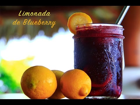 Limonada de blue berry - YouTube