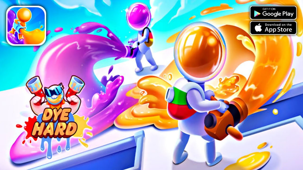 Dye Hard : Color War - Android Gameplay - YouTube