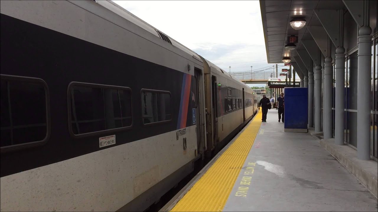 NJ Transit HD 60fps: Atlantic City Line Trains (PL42AC & GP40PH-2B ...