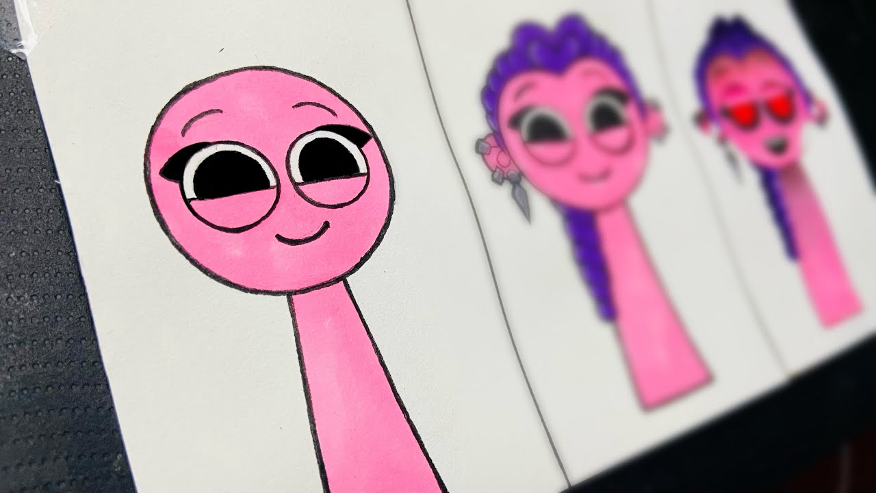 Drawing sprunki Oc: emoji rumi phase 1-3 / incredibox My sprunki Oc ...